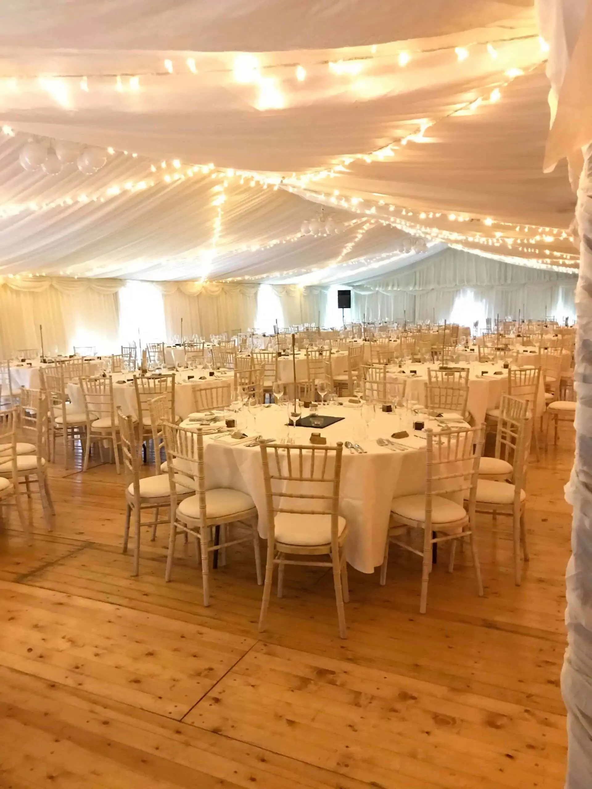🎪 Marquee Lighting ⋆ Myreton Marquee Hire
